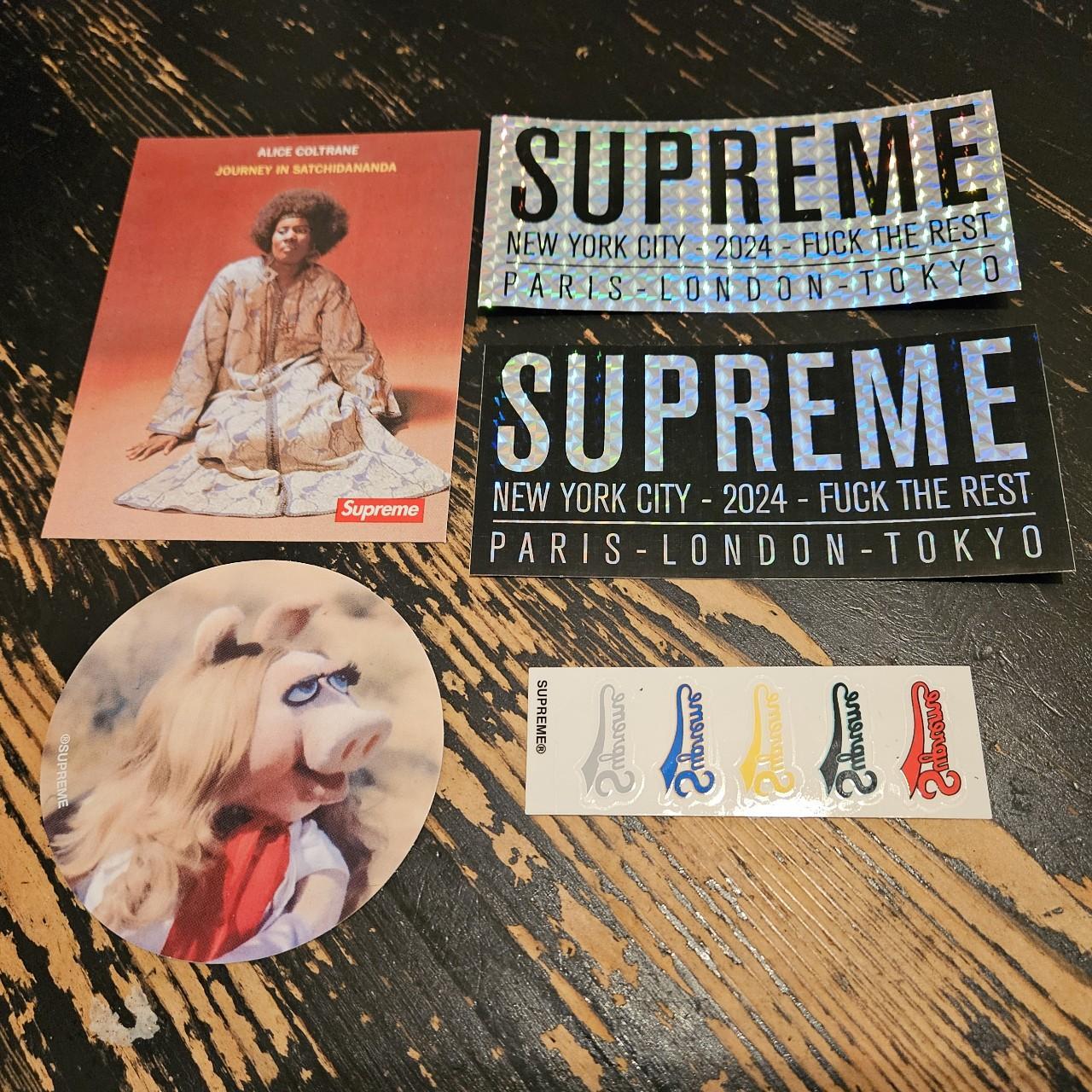 Supreme Stickers SS24 Complete Set Of 5 From Week 19... - Depop