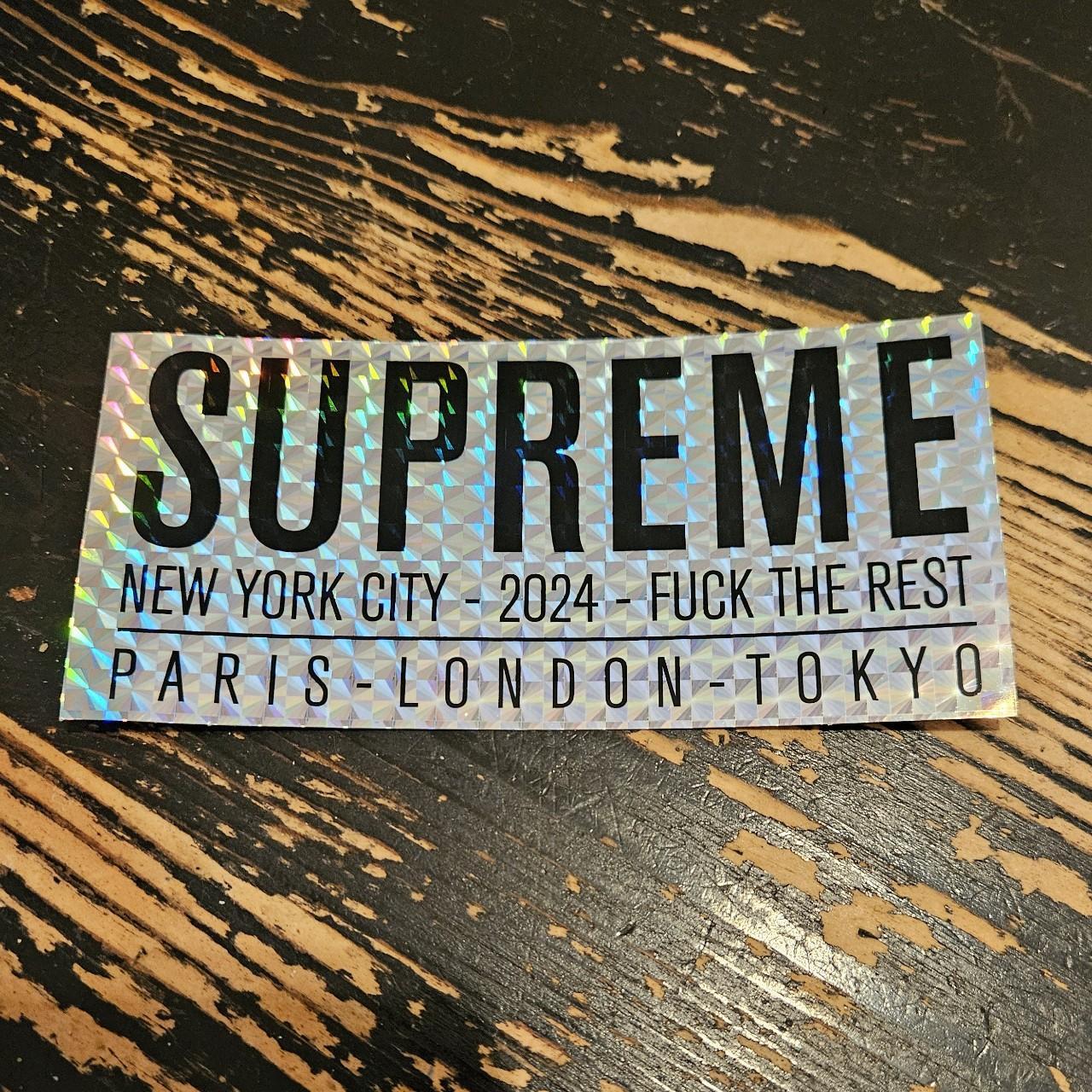 Supreme Stickers SS24 Complete Set Of 5 From Week 19... - Depop