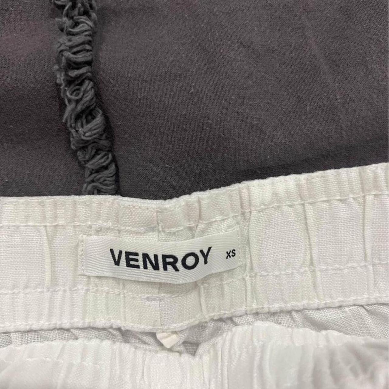 Venroy White Mini Skirt Size XS - Purchased for $90,... - Depop