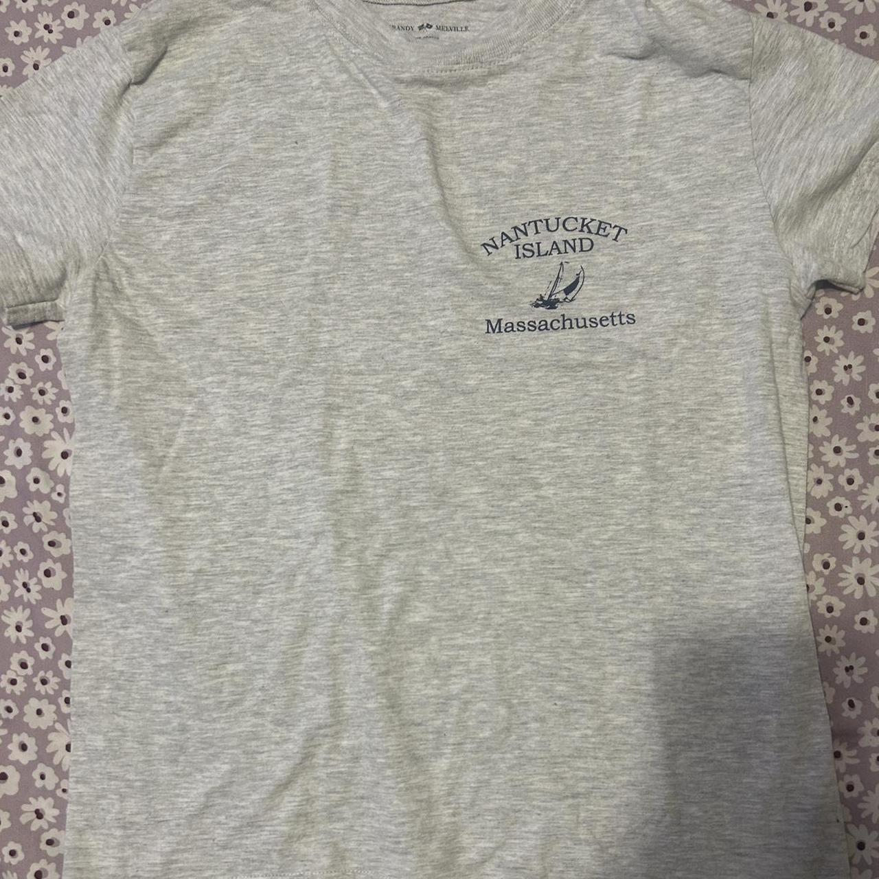 Brandy Melville Nantucket Island top like new worn... | Depop