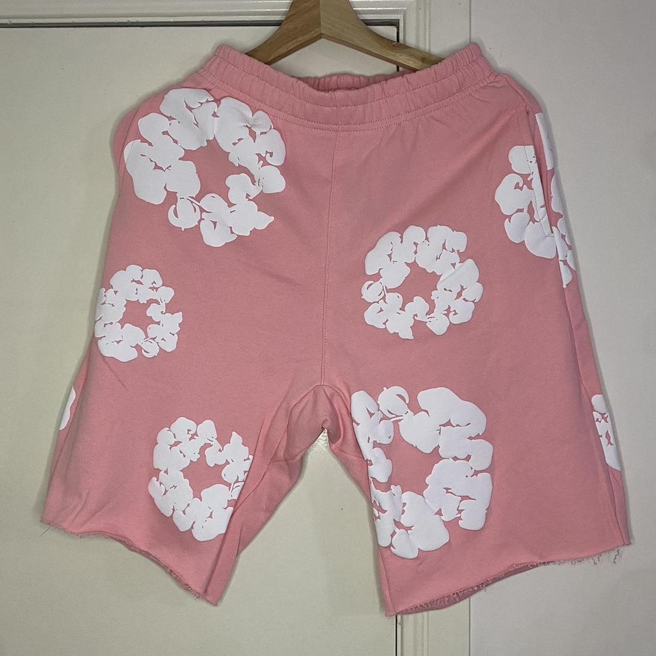 Brand New Denim Tears ‘The Cotton Wreath’ Shorts in... - Depop