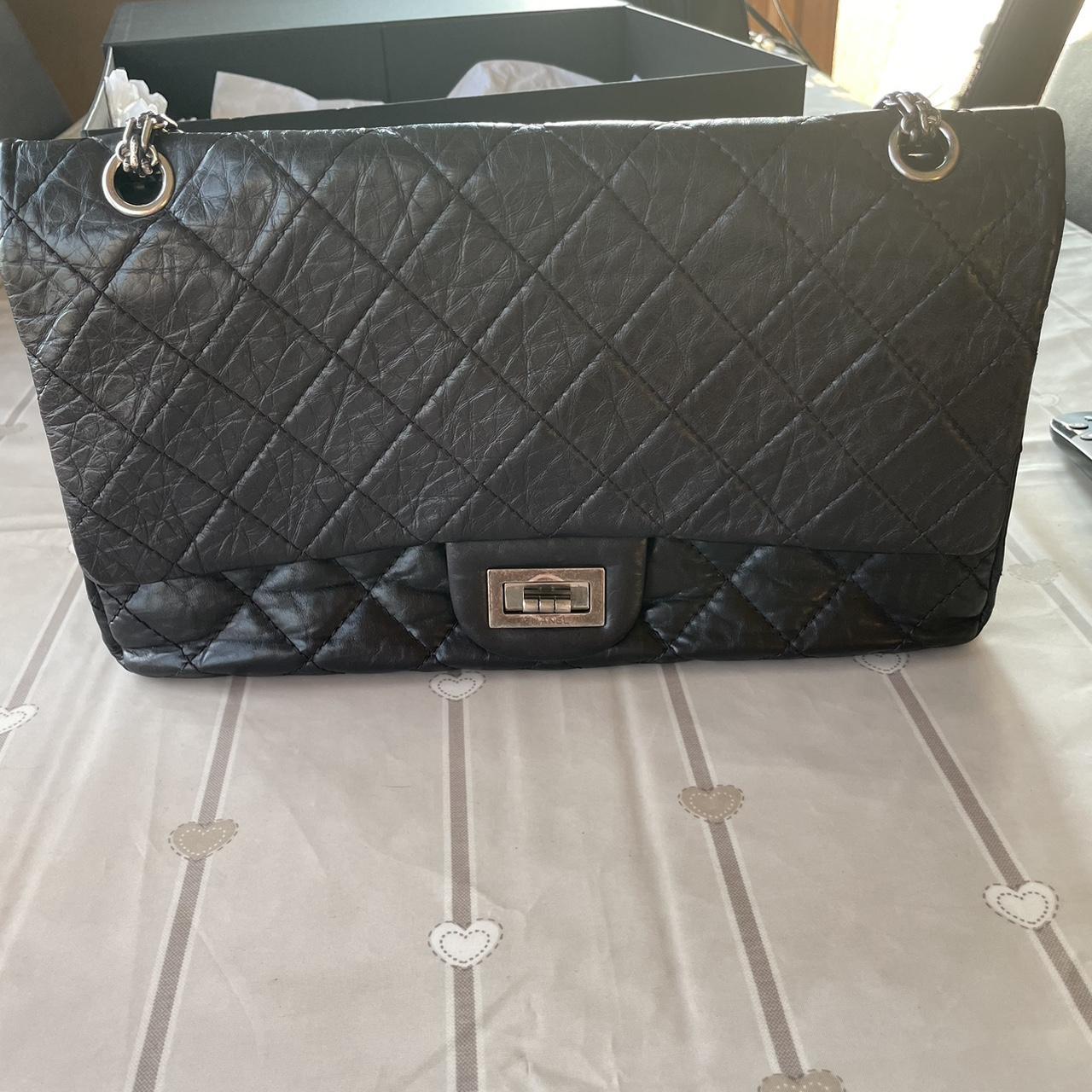 Black Chanel reissue size 227 Bought from vestiaire... - Depop