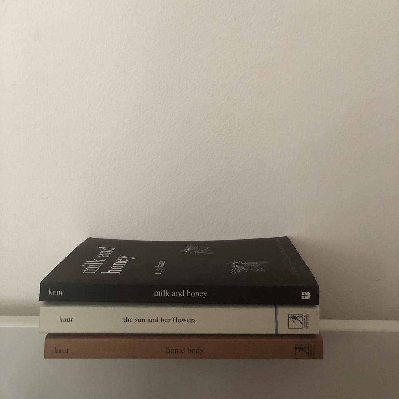 rupi kaur book set £6 each or £18 for all instant... - Depop