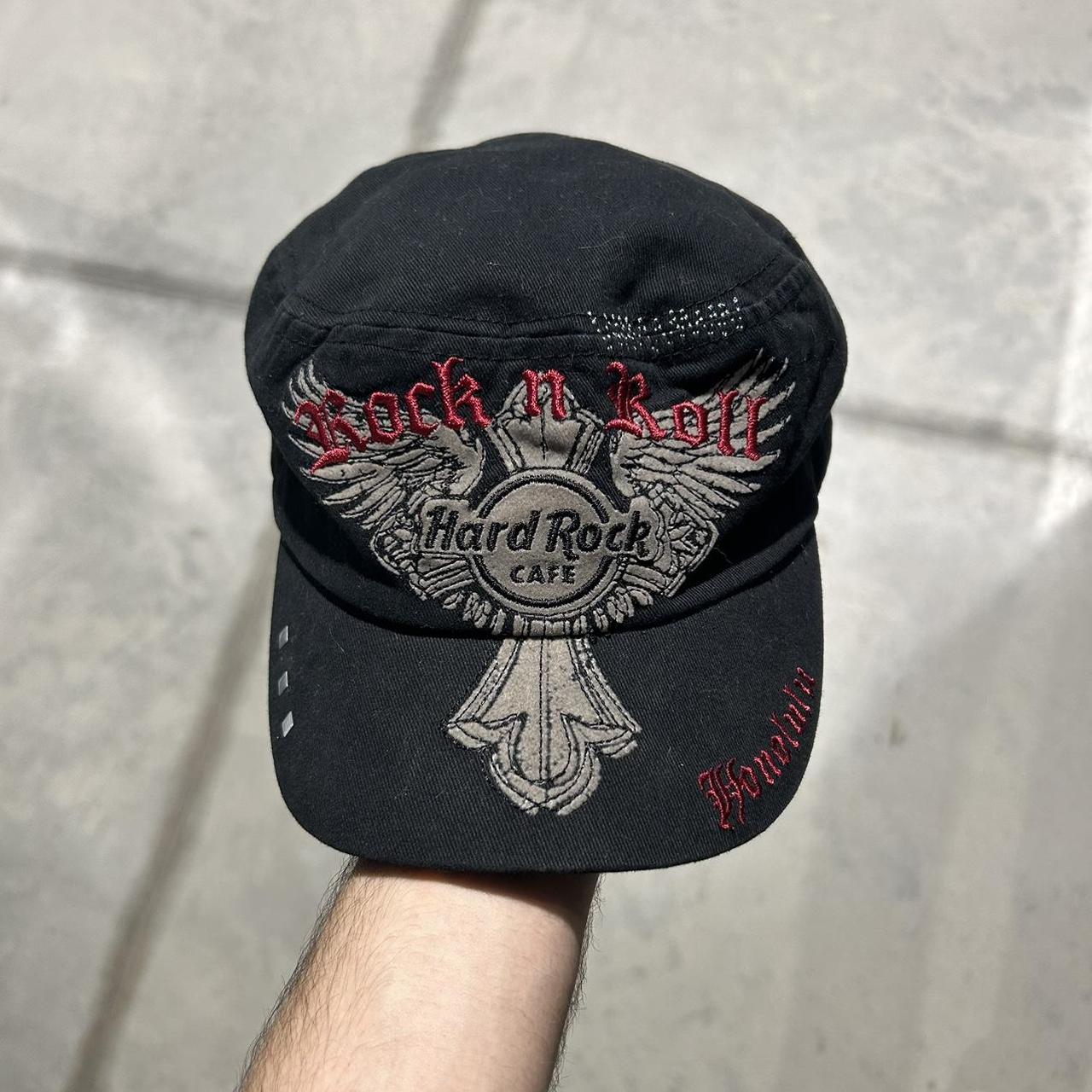 grunge y2k Hard Rock Cafe hat No flaws $5 flat... - Depop