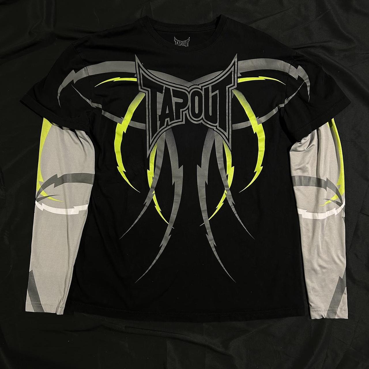 grunge y2k Tapout long sleeve No flaws XXL Body is... - Depop