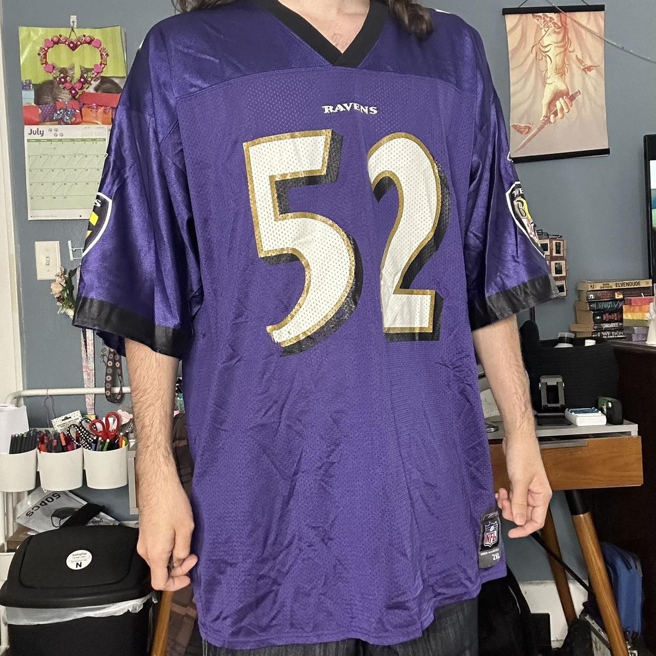 Nfl ravens ray lewis jersey No flaws Size 2x $5... - Depop