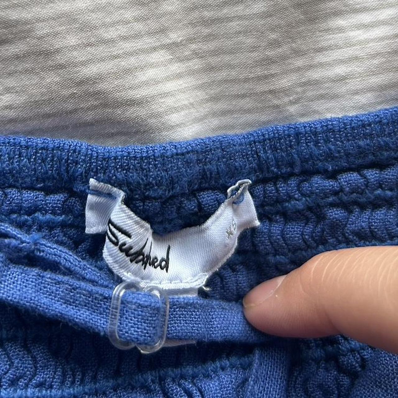 Subdued ruched mini dress. So flattering and an... - Depop