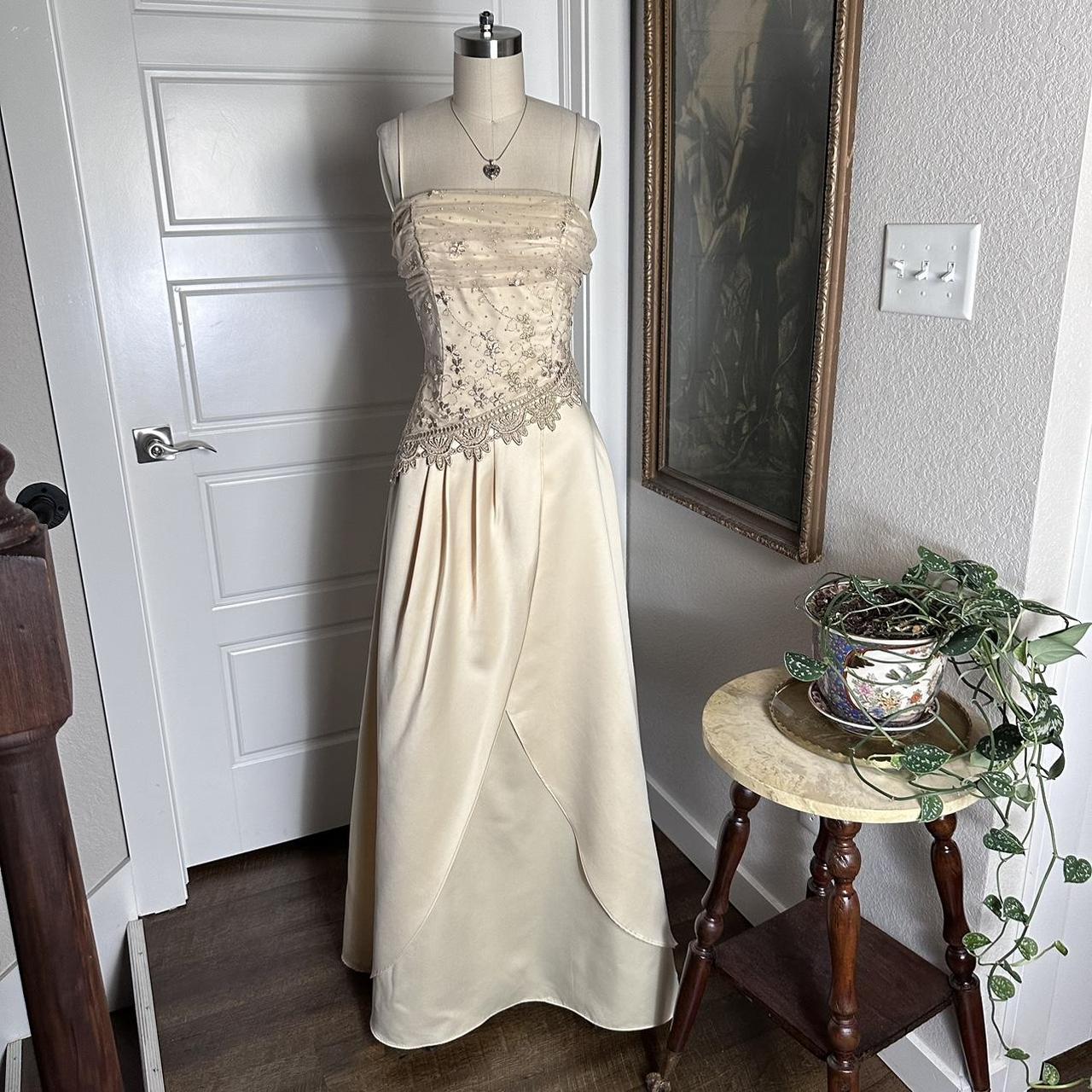 Vintage 90s - early 2000s formal ball gown prom... | Depop