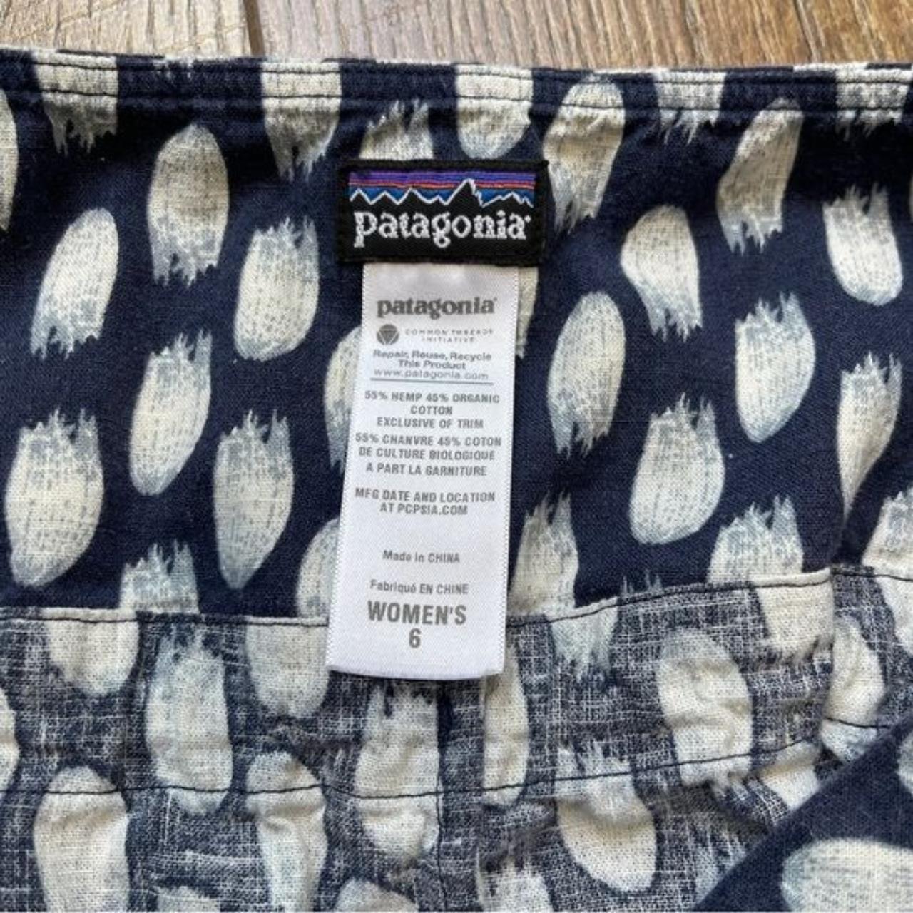 Patagonia Summer Time Patterned Tank Size 6 This... - Depop