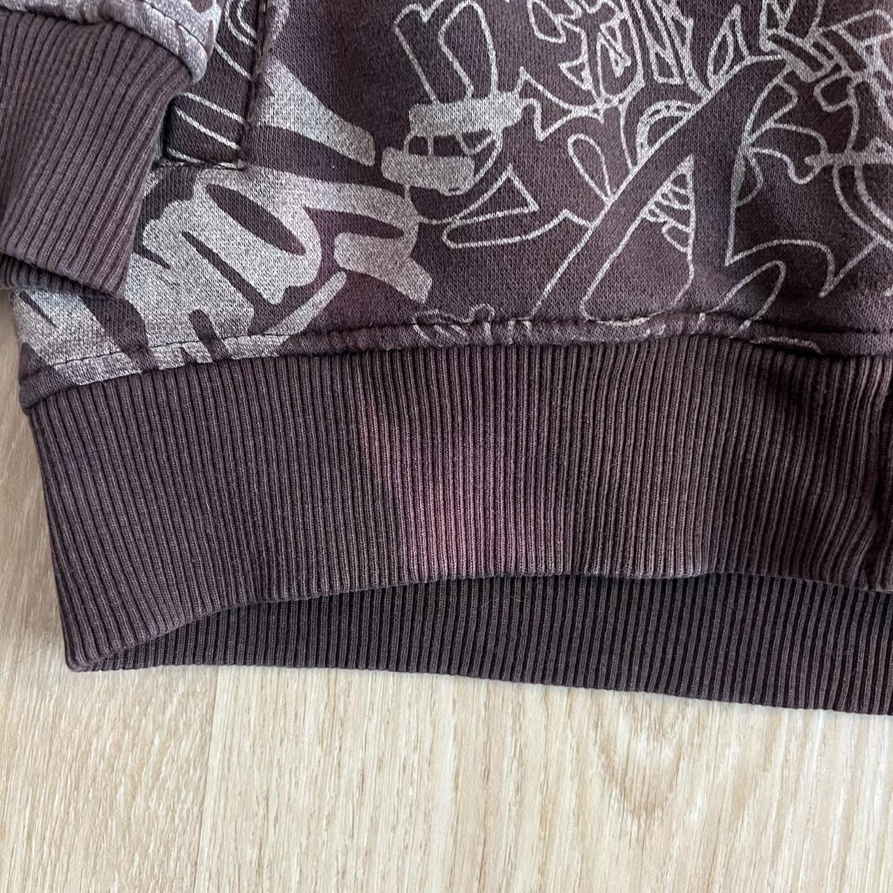 Y2K Cyber Grunge Emo Goth Brown Southpole Graffiti... | Depop