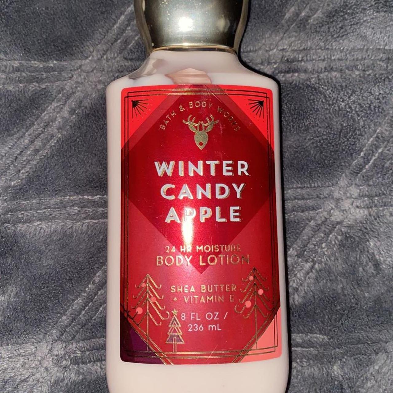 bath and body works winter candy apple lotion - Depop