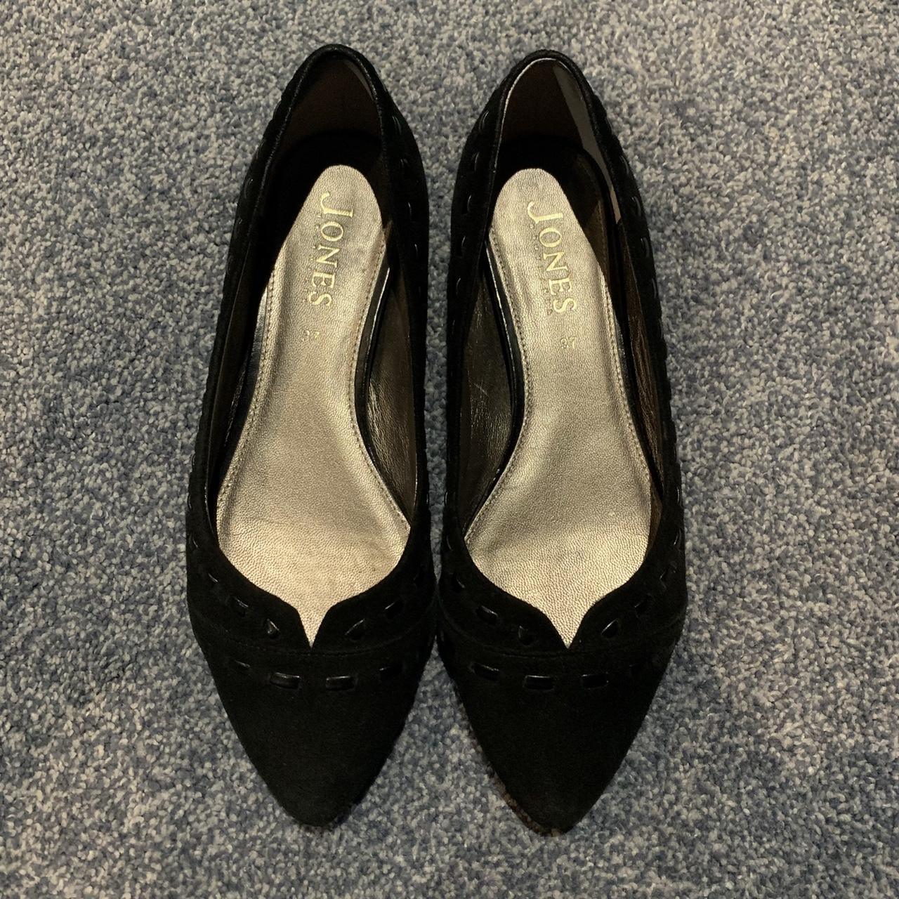 Jones Bootmaker Classic Black pointed pumps EU size... - Depop