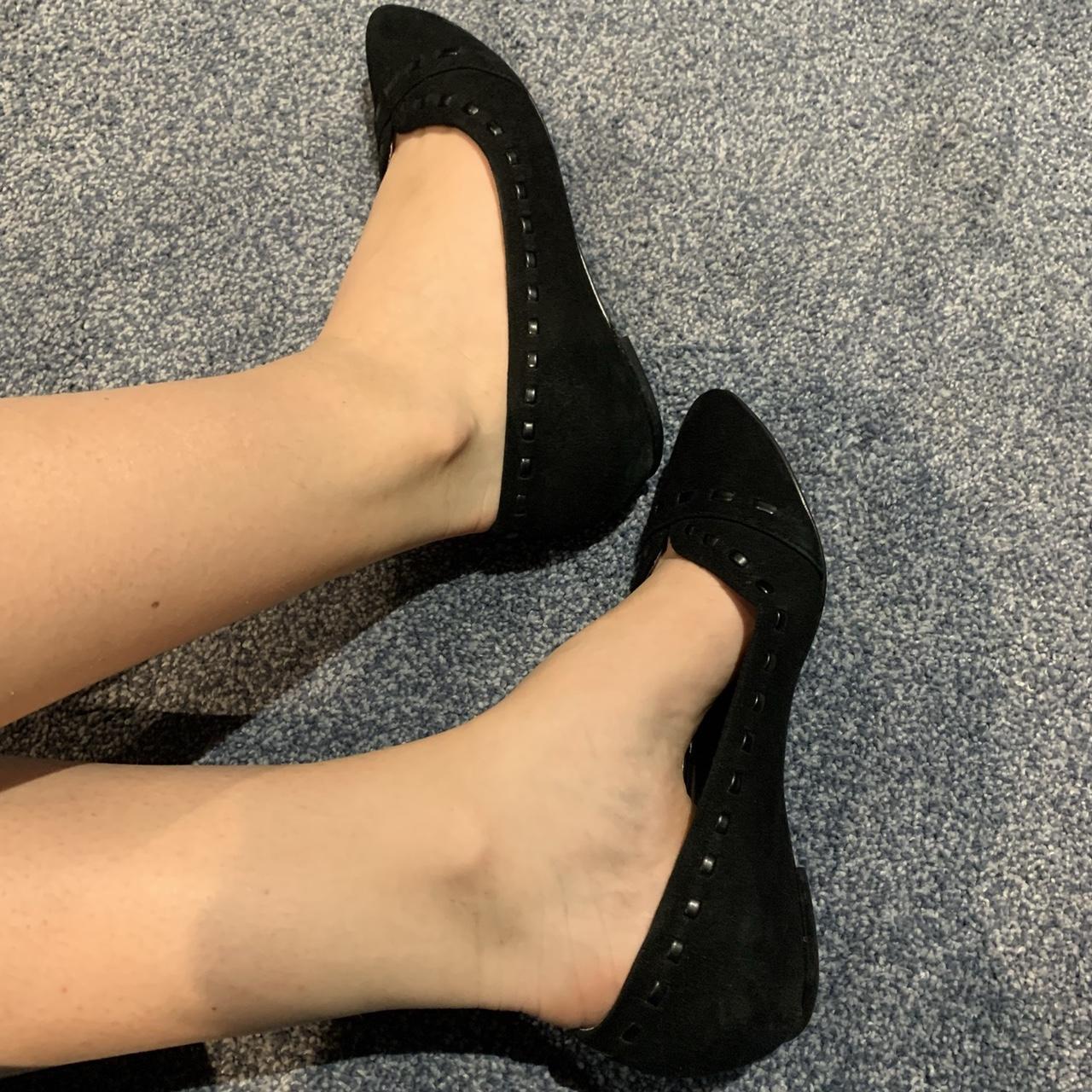 Jones Bootmaker Classic Black pointed pumps EU size... - Depop