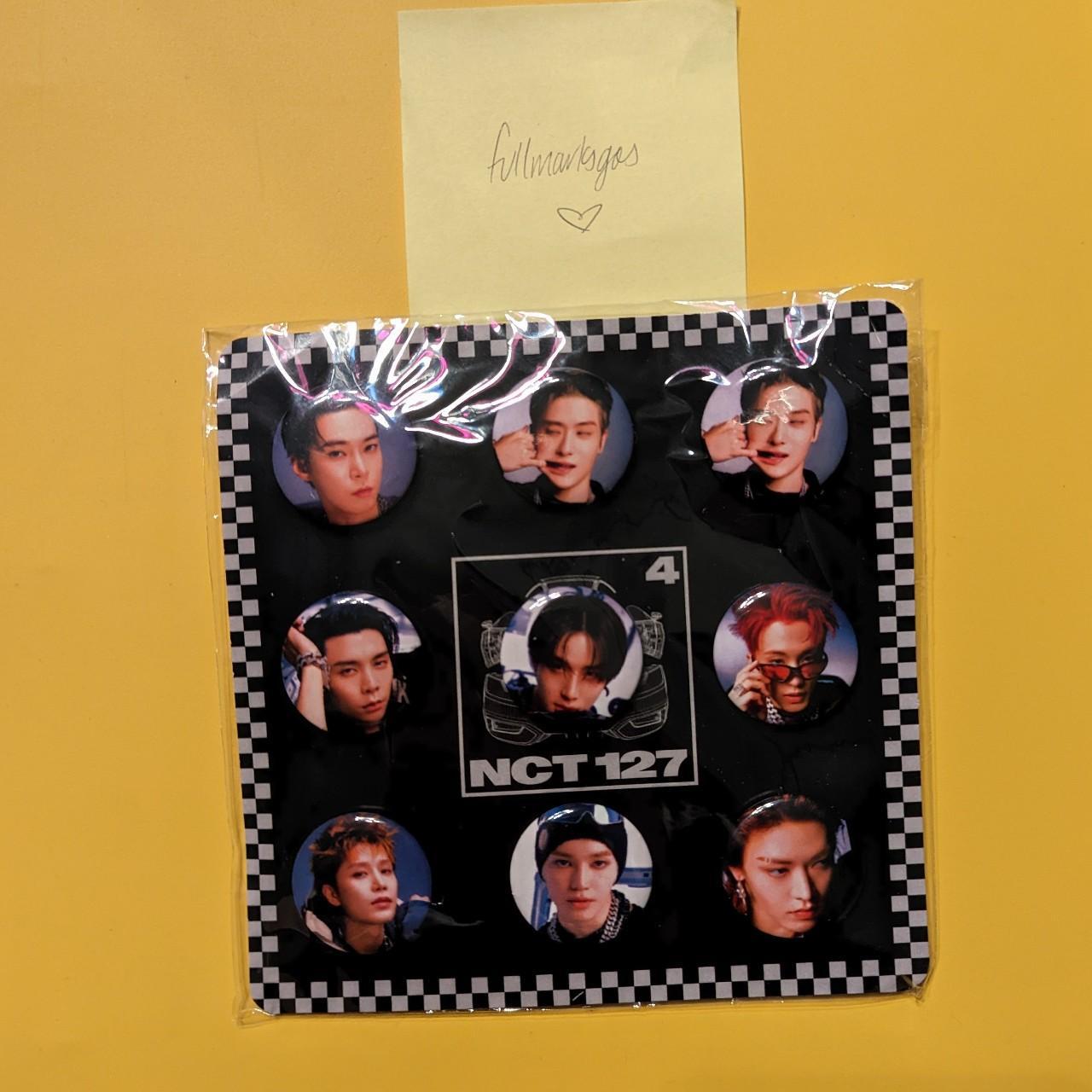 wts nct 127 the link tour pin button merch md ... - Depop