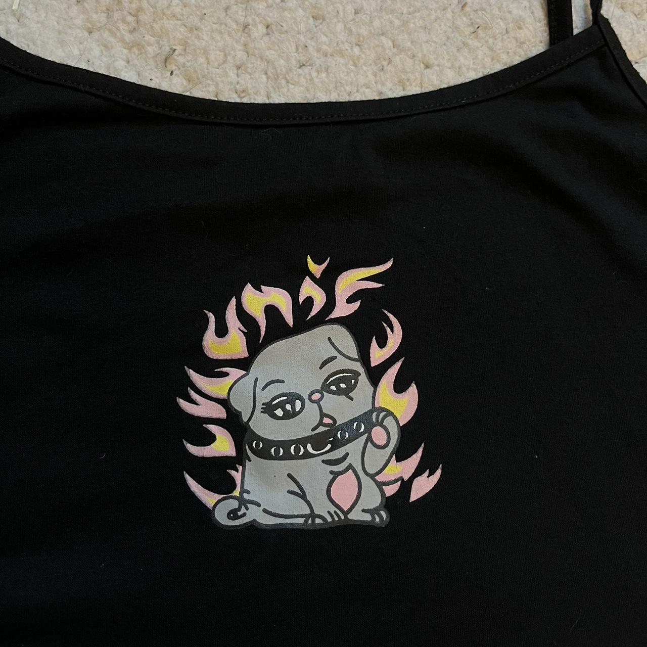 cute UNIF logo tank top size Small... - Depop