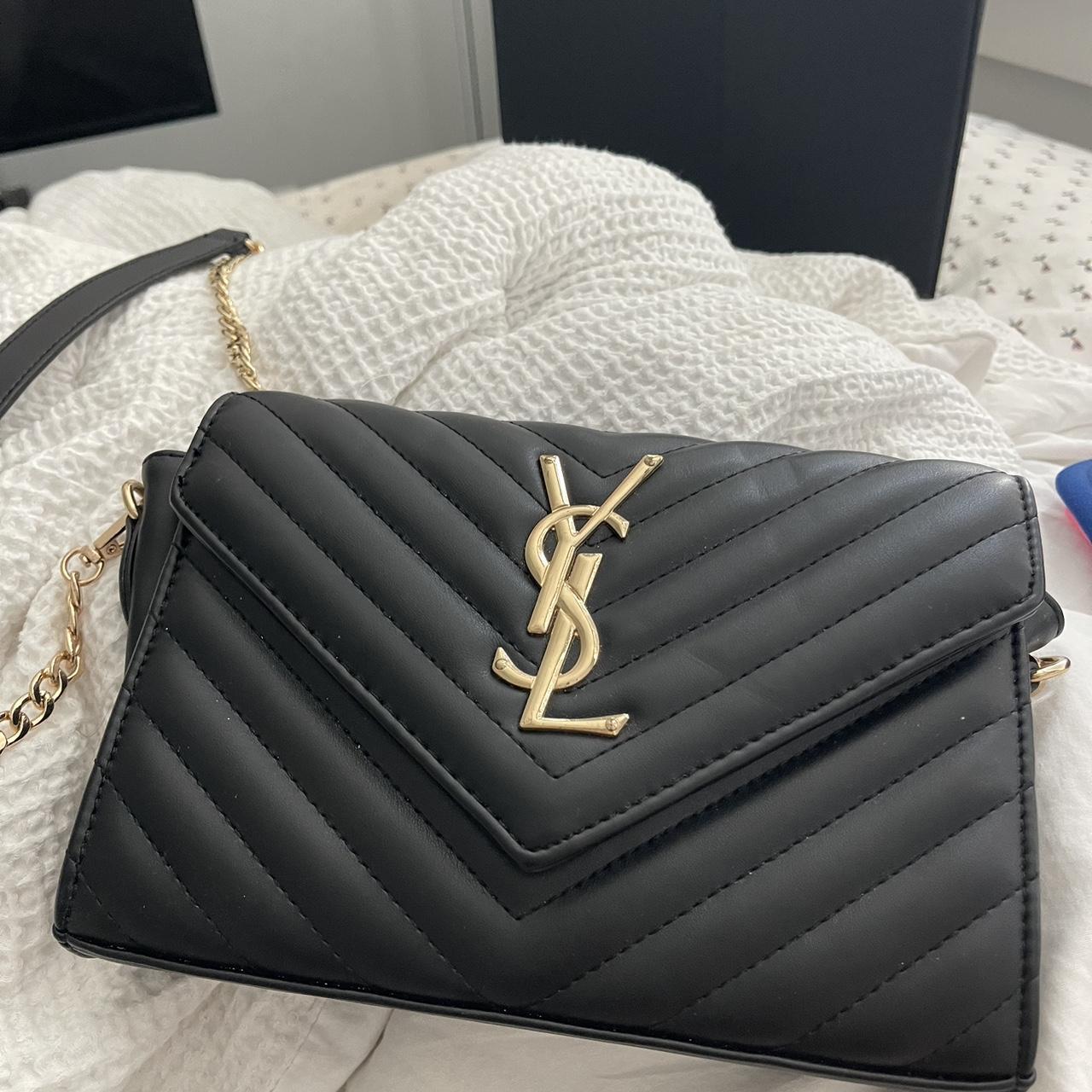 YSL cassandre envelope chain bag! In leather and... - Depop