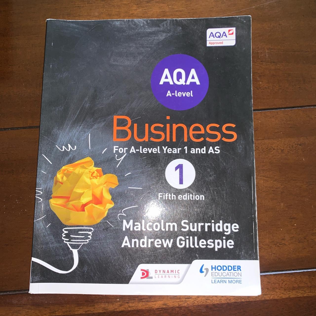 AQA A LEVEL BUSINESS TEXTBOOKS CGP AQA RRP both... - Depop