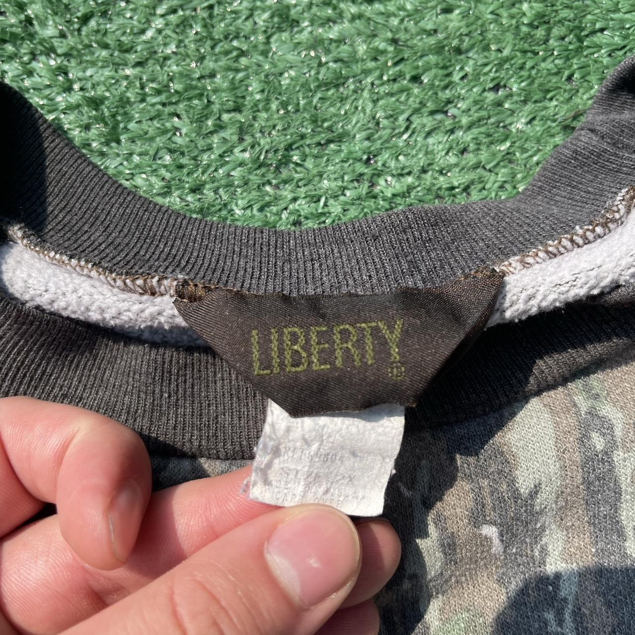 Vintage 70s-80s Liberty Camo Hunting Crewneck Size... - Depop
