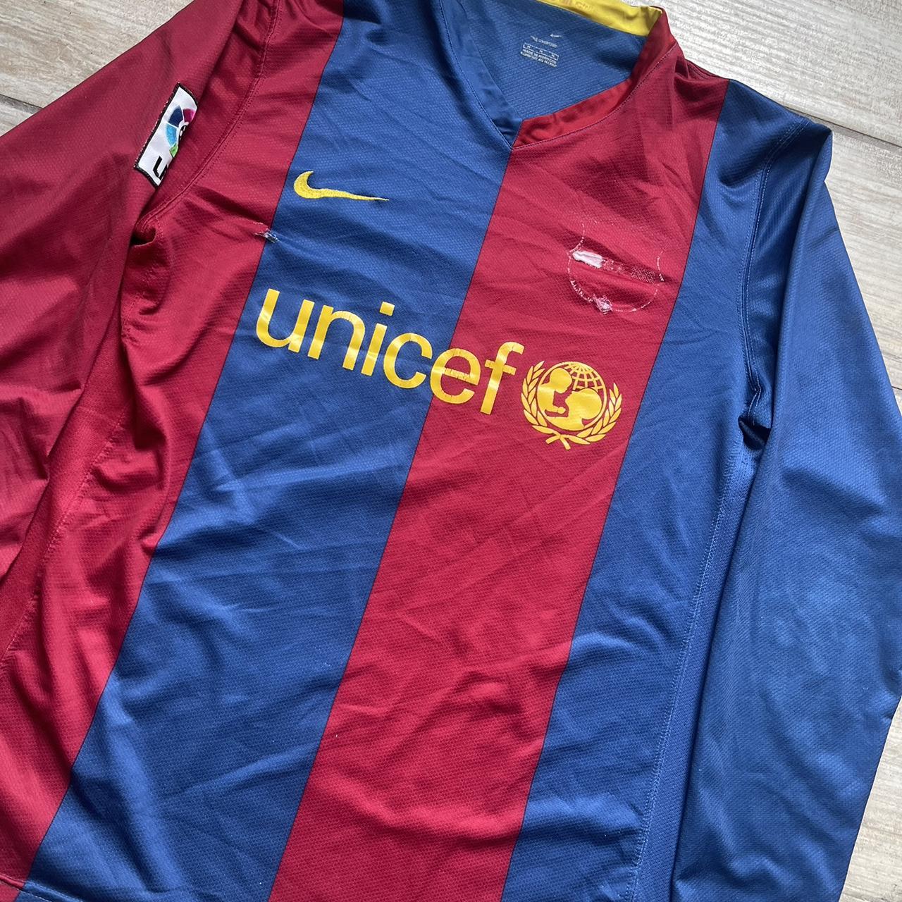 Vintage UNICEF Soccer Jersey Tagged Size... - Depop