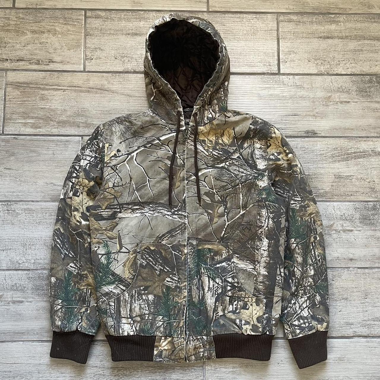 RealTree Camo Jacket Tagged Size Small Condition... - Depop
