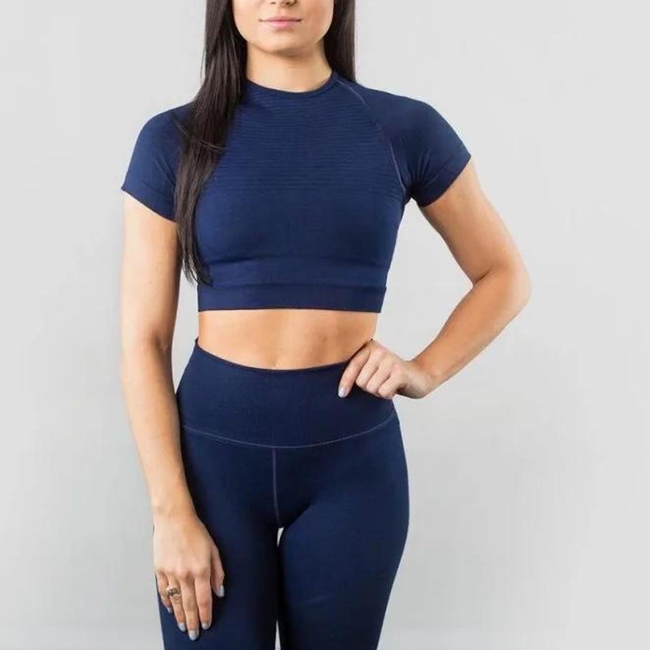 alphalete revival workout top #alphalete #gym... - Depop