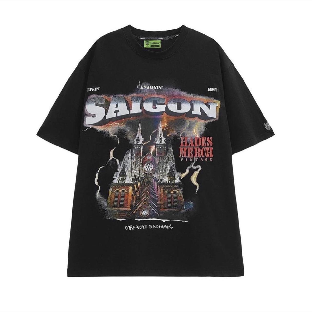 vintage ‘saigon’ tee - oversized - vintage and... - Depop