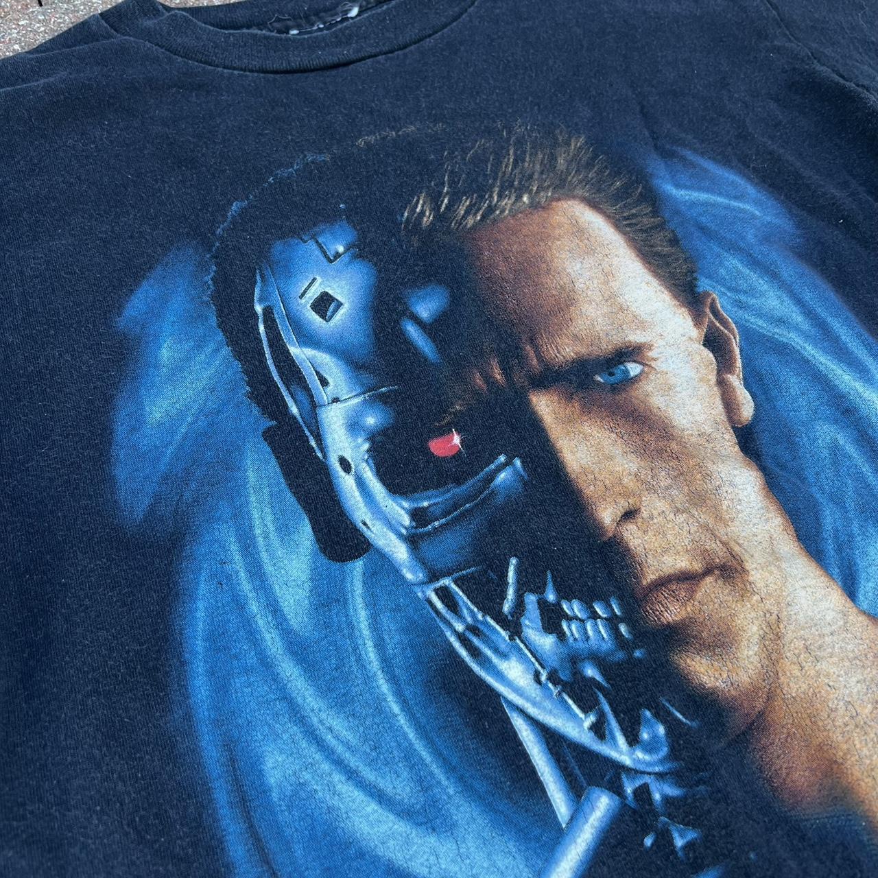 Vintage universal terminator 2 tee Fits large or... - Depop