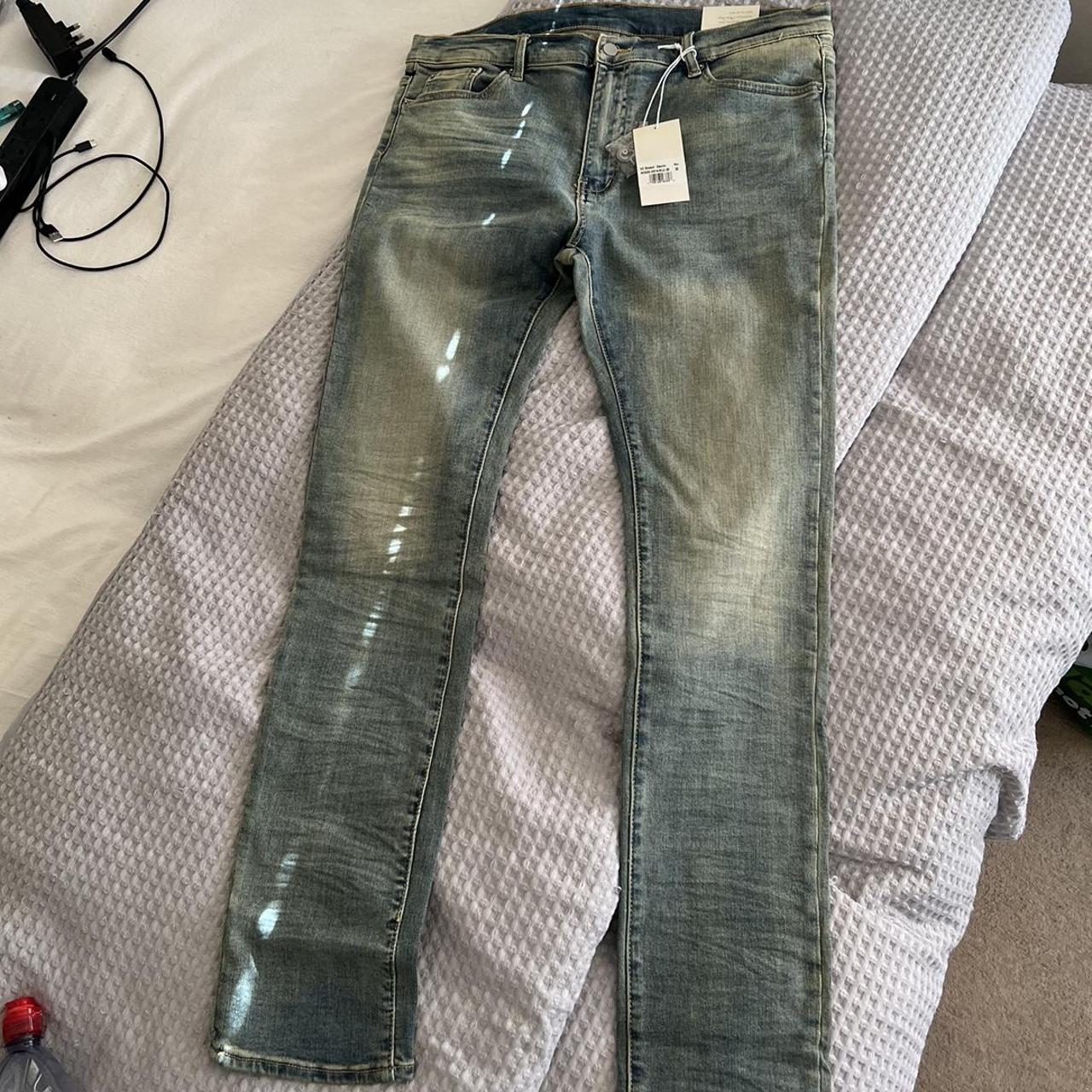 Mnml jeans 👖 38 Waist stretch denim Slim fit Brand... - Depop