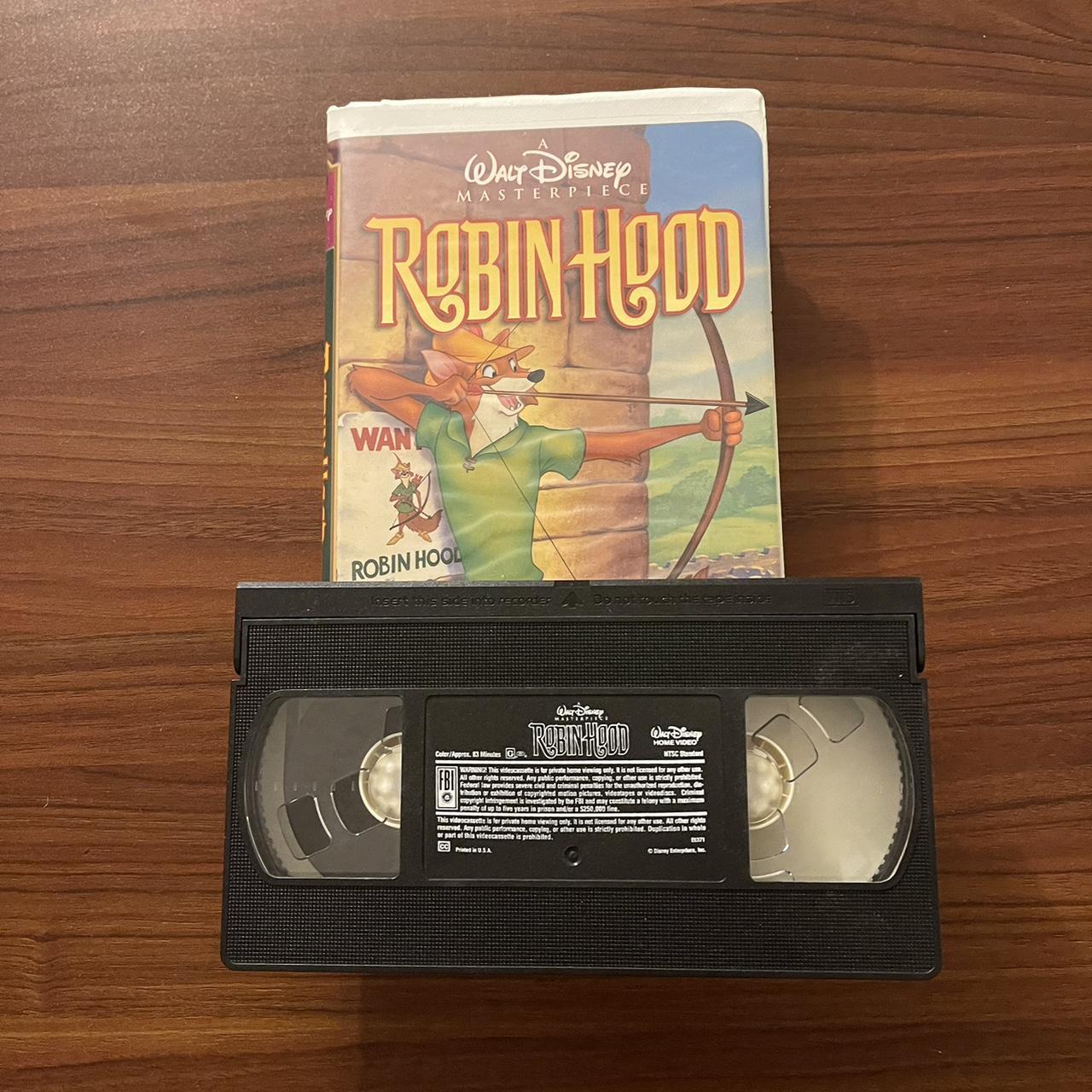 Disney Robin Hood VHS tape. *Open to offers* ... - Depop