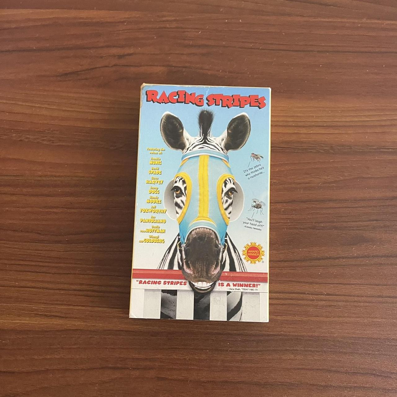 Racing Strips VHS tape. Stripes is a zebra with... | Depop