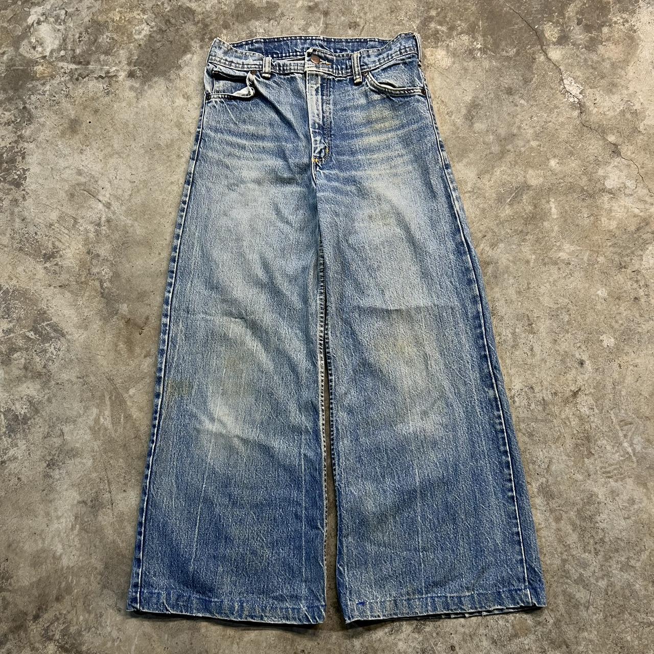 Vintage 70s-80s Womens Hash Super Baggy Wide Leg... - Depop