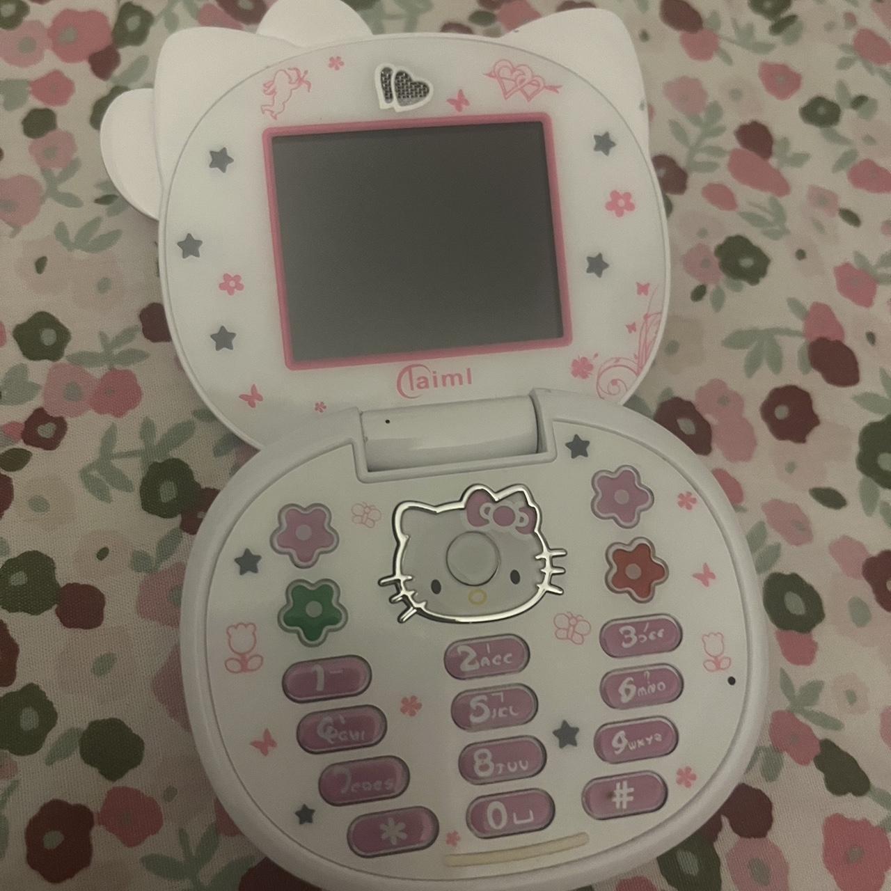 HELLO KITTY FLIP PHONE - UP FOR SALE AGAIN 💗 can be... - Depop