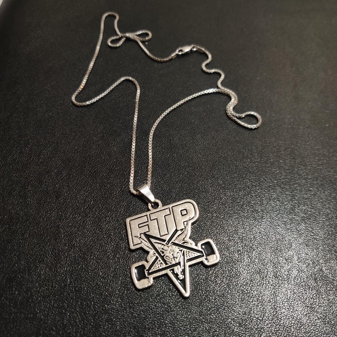 Custom ftp x thrasher skate goat chain. I made this... | Depop