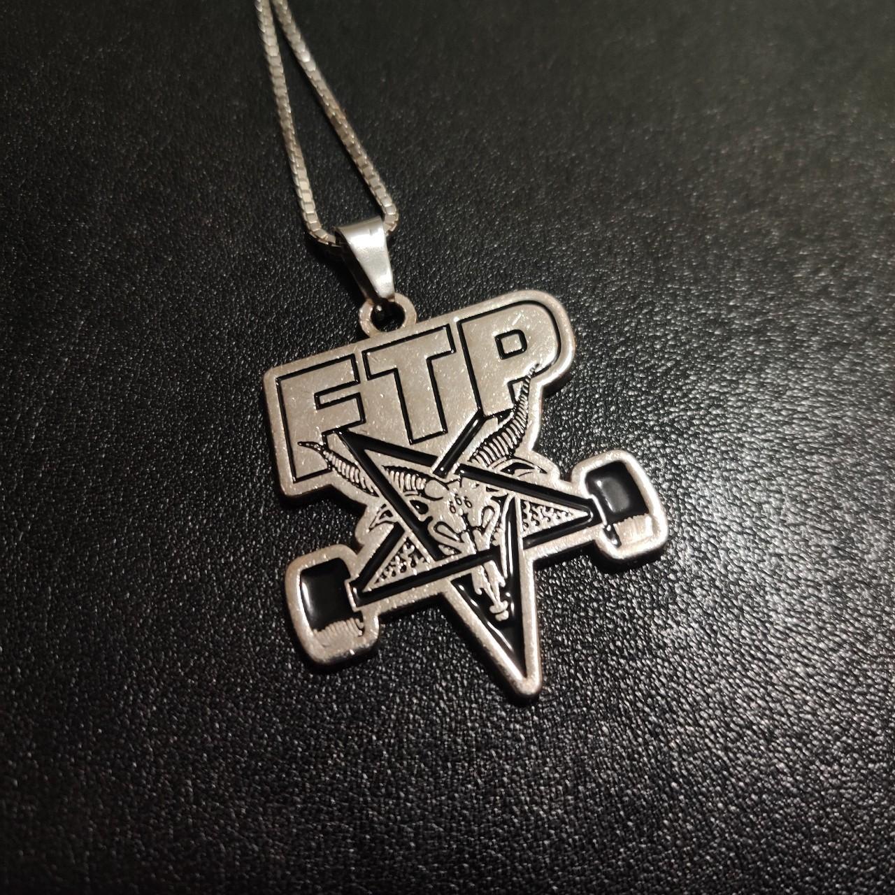 Custom ftp x thrasher skate goat chain. I made this... | Depop