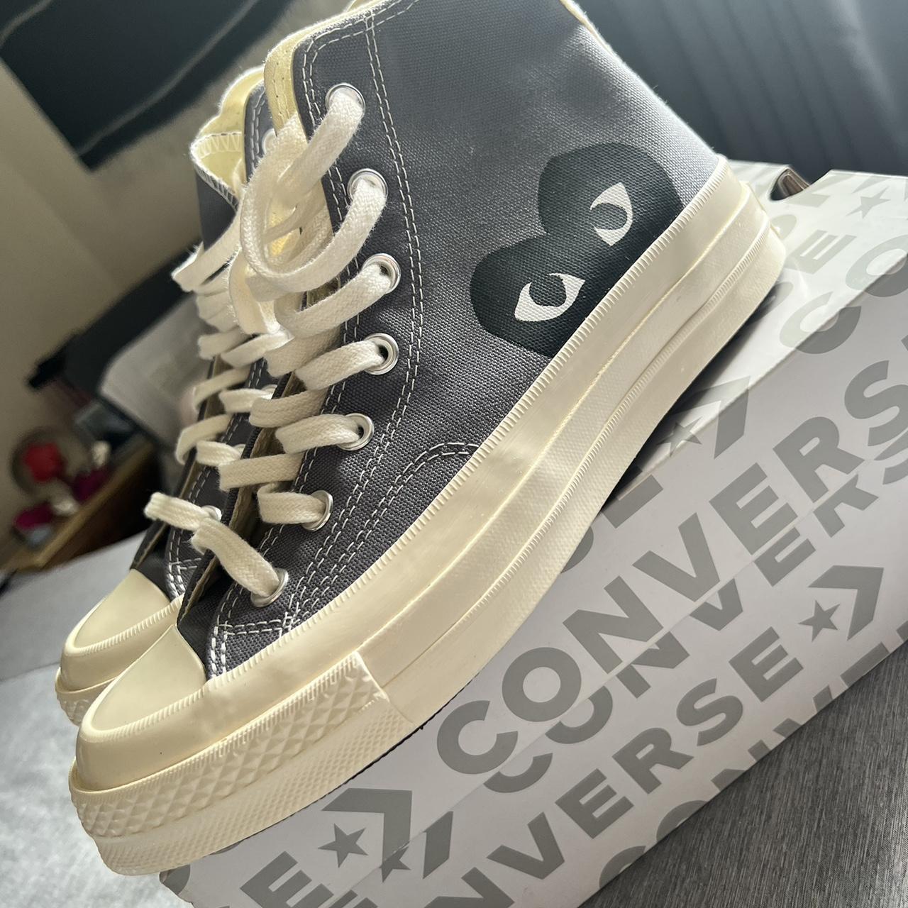 NEW! CDG Converse Size 5men 7 women NO PAYPAL‼️ - Depop