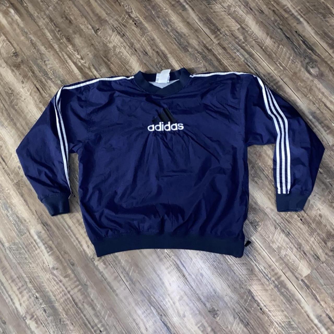 Vintage Adidas Sweater Great Condition Size... - Depop