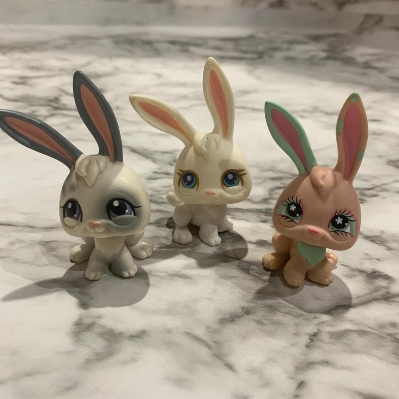 Littlest pet shop bunny bundle! in good condition,... | Depop