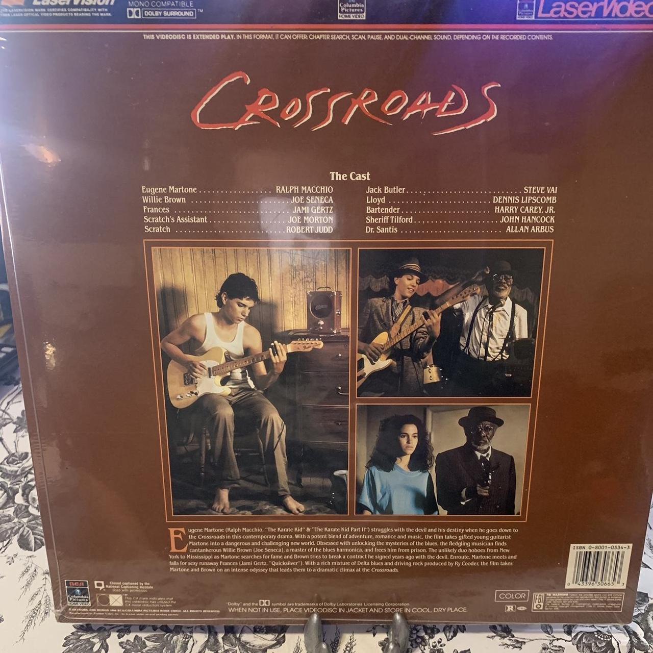 Crossroads laser disc movie sealed #ralphmachio.. - Depop