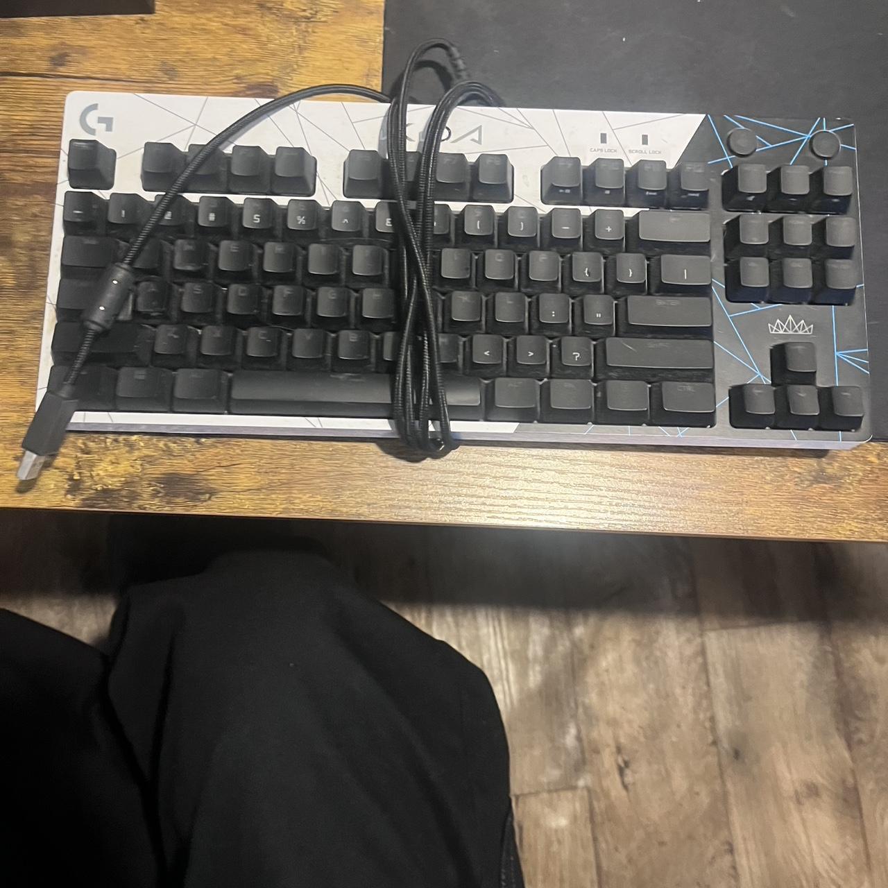 Logitech G Pro wired gaming keyboard. limited K/DA... | Depop