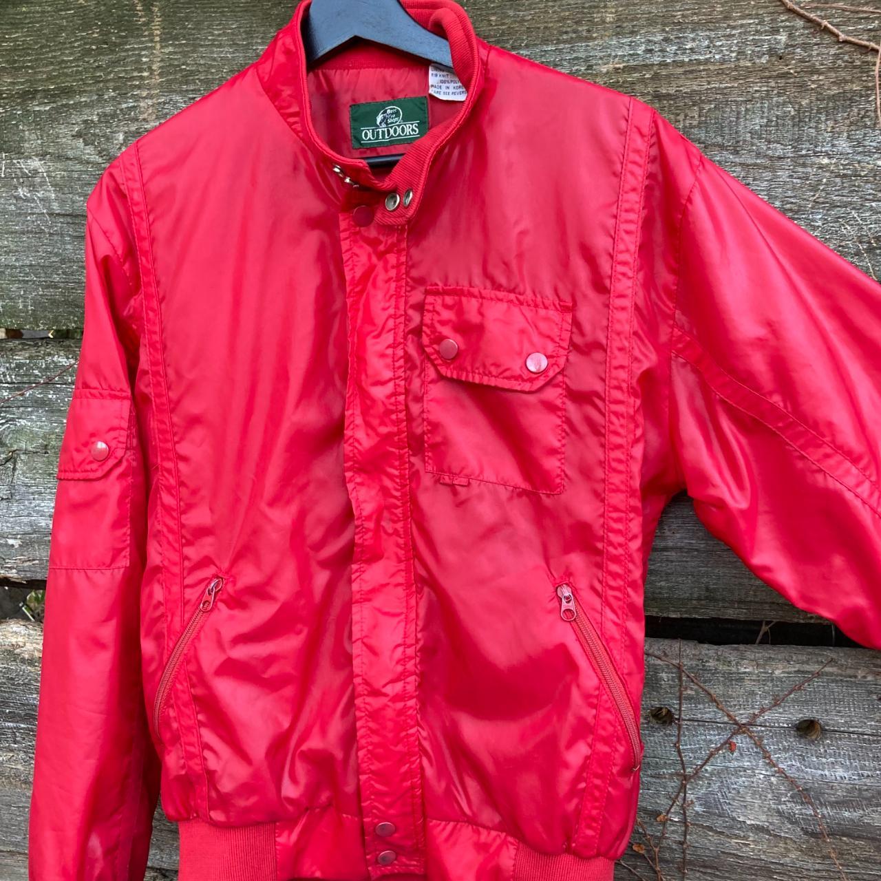 Vintage Red Racing Jacket | Technician piece | Bass... - Depop