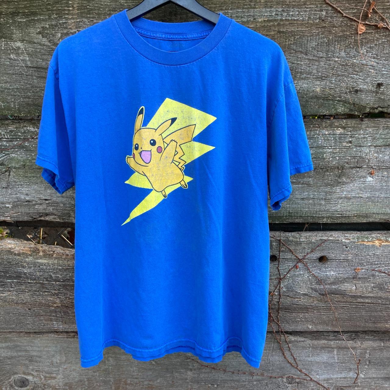 Men's Blue and Yellow T-shirt | Depop