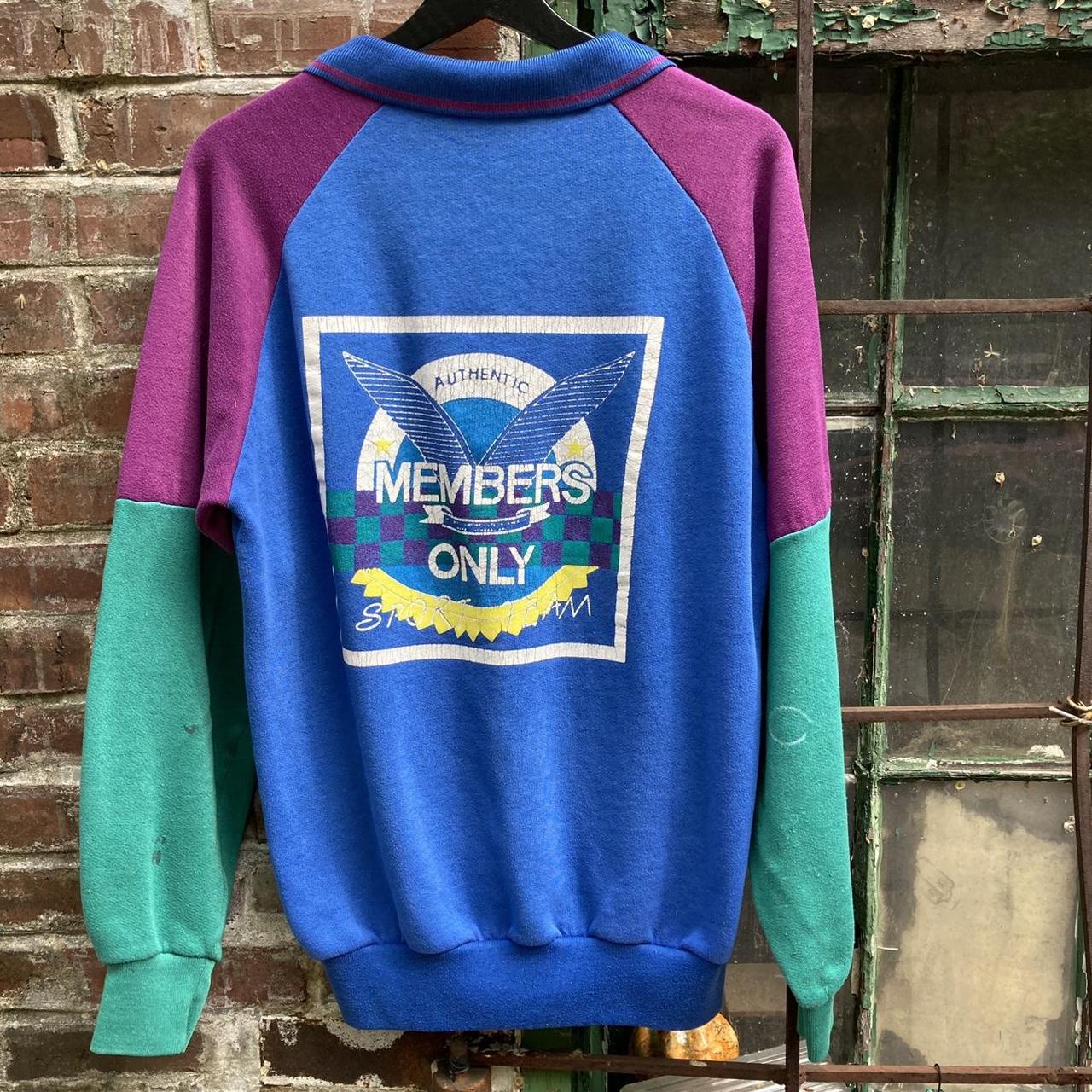 Description: Rare 80s Members Only "Authentic Sport... - Depop