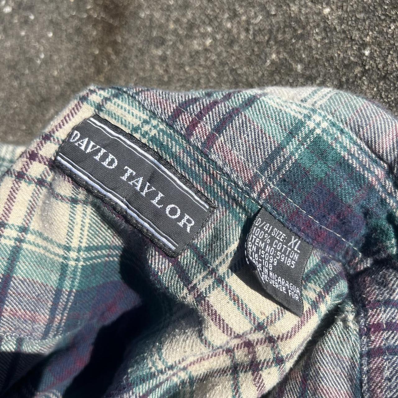 Beautiful David Taylor flannel in great condition.... - Depop