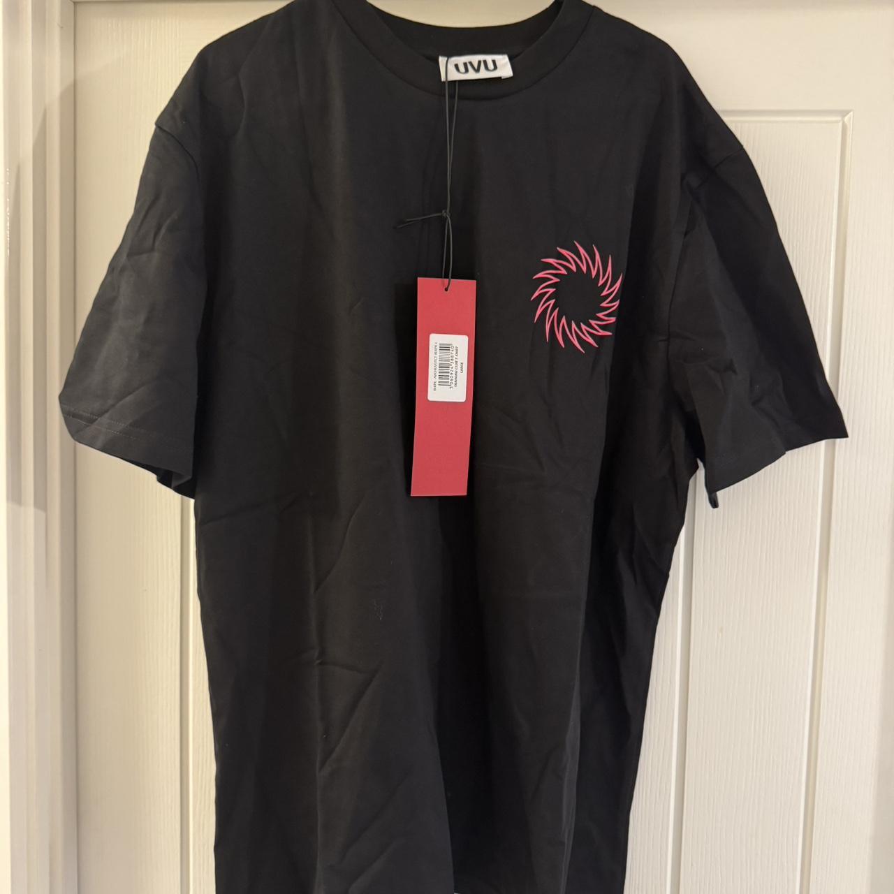 Black and pink UVU Training Club T-shirt... | Depop