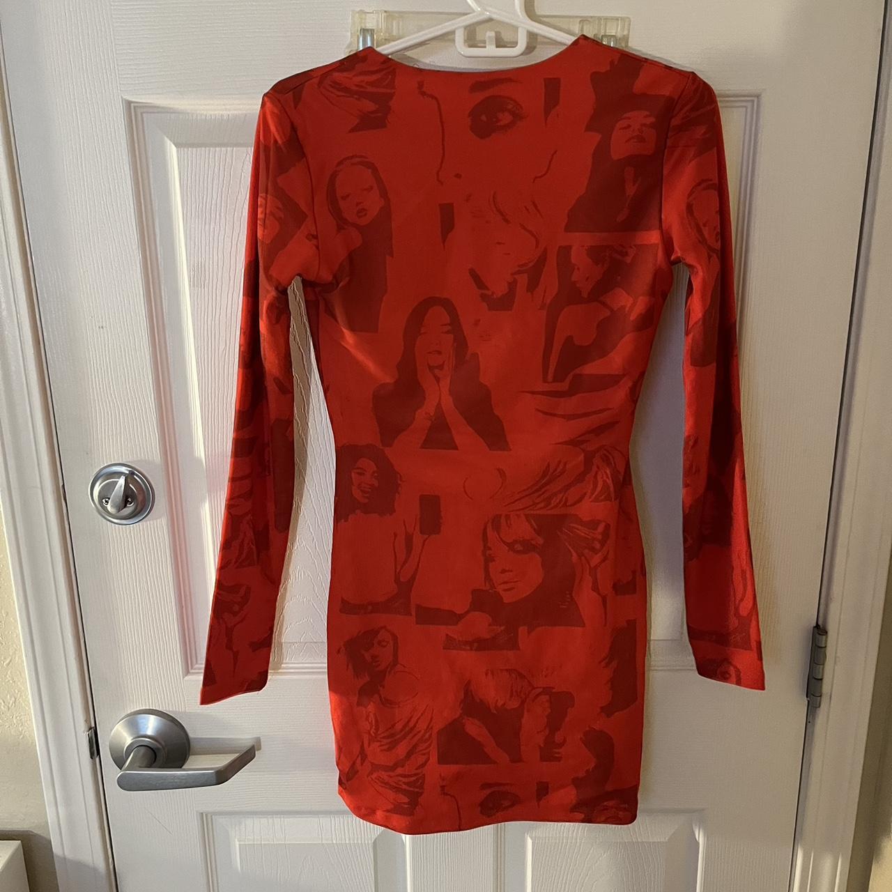 Red Edikted mini dress - Depop