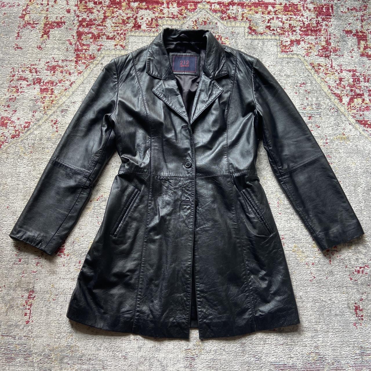 SOFT LEATHER MID LENGTH JACKET REAL LEATHER LINED... - Depop
