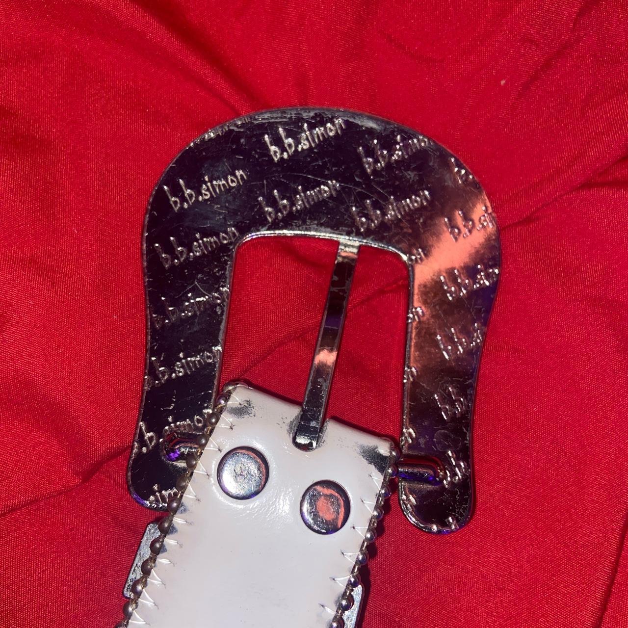 Real BB Simon belt Size 32 Good conditon - Depop