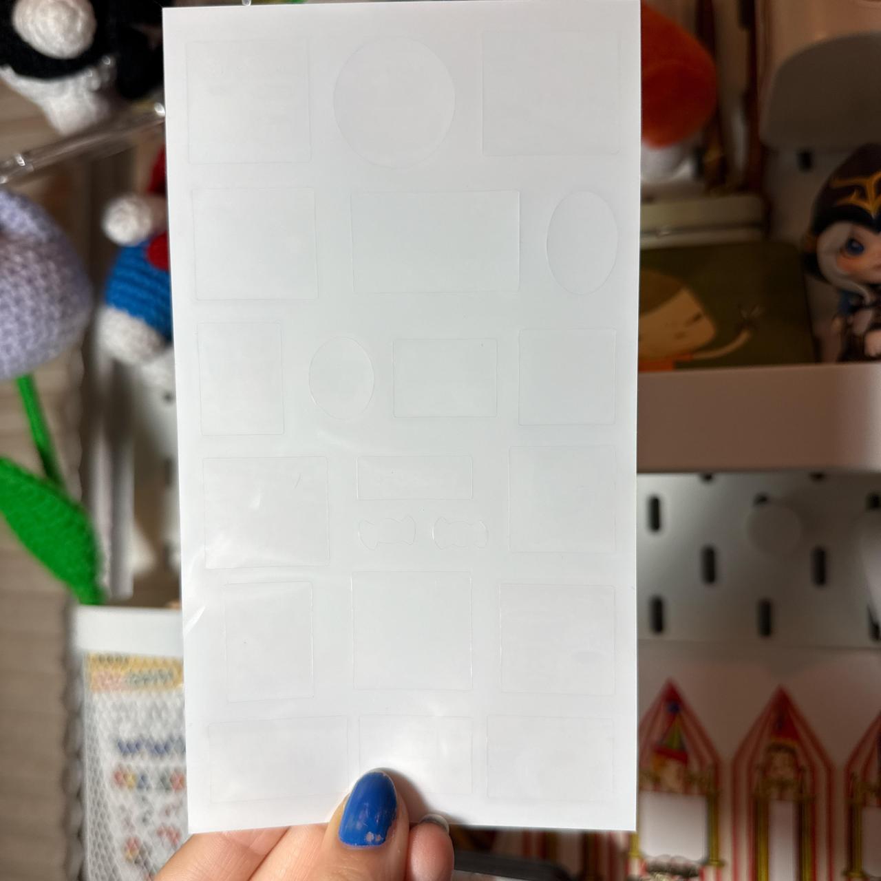 turquoise jumino core sticker sheet ⋆⭒˚.⋆ - glossy... | Depop