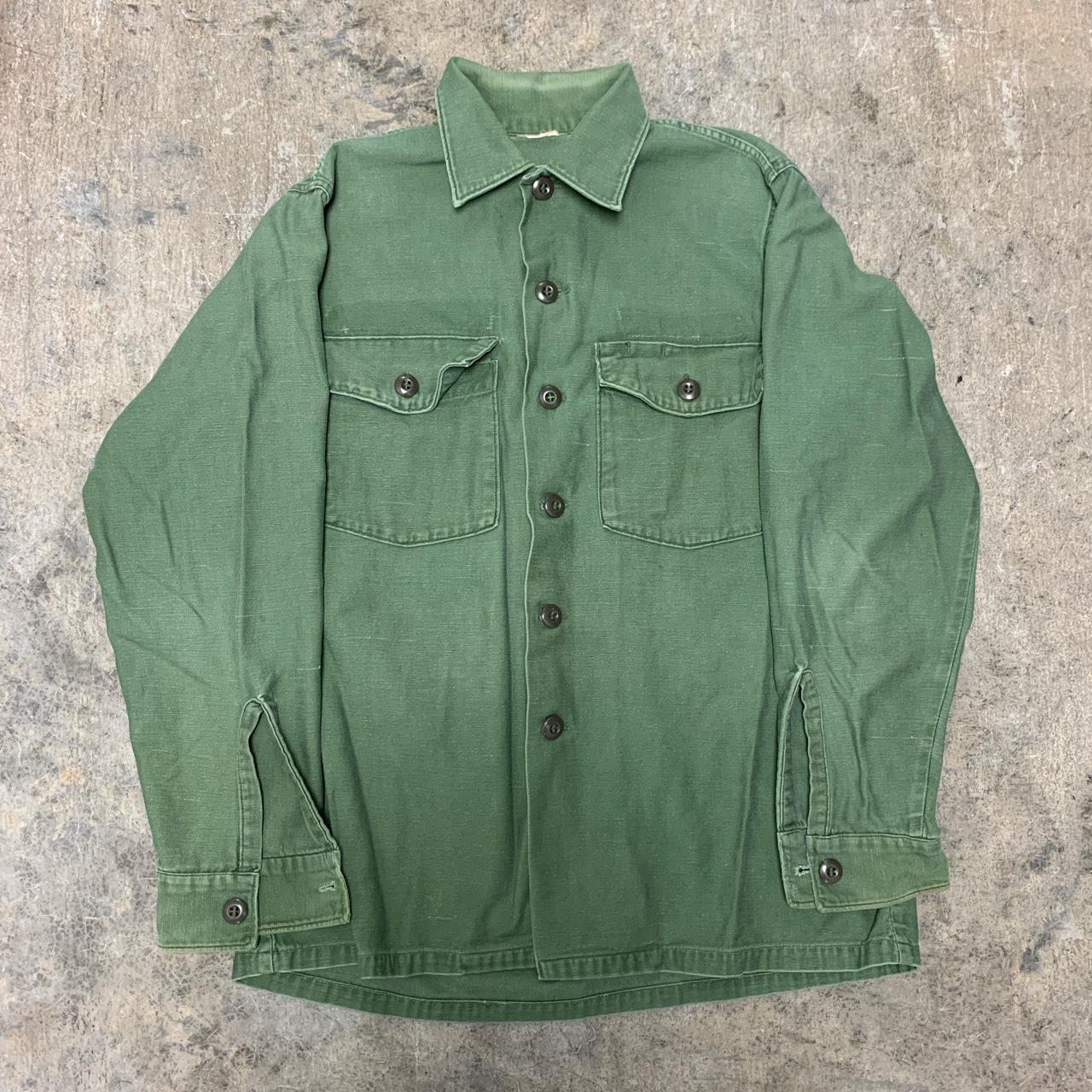 Vintage 70s OG 107 Shirt Size L - 22 x 27 No major... - Depop