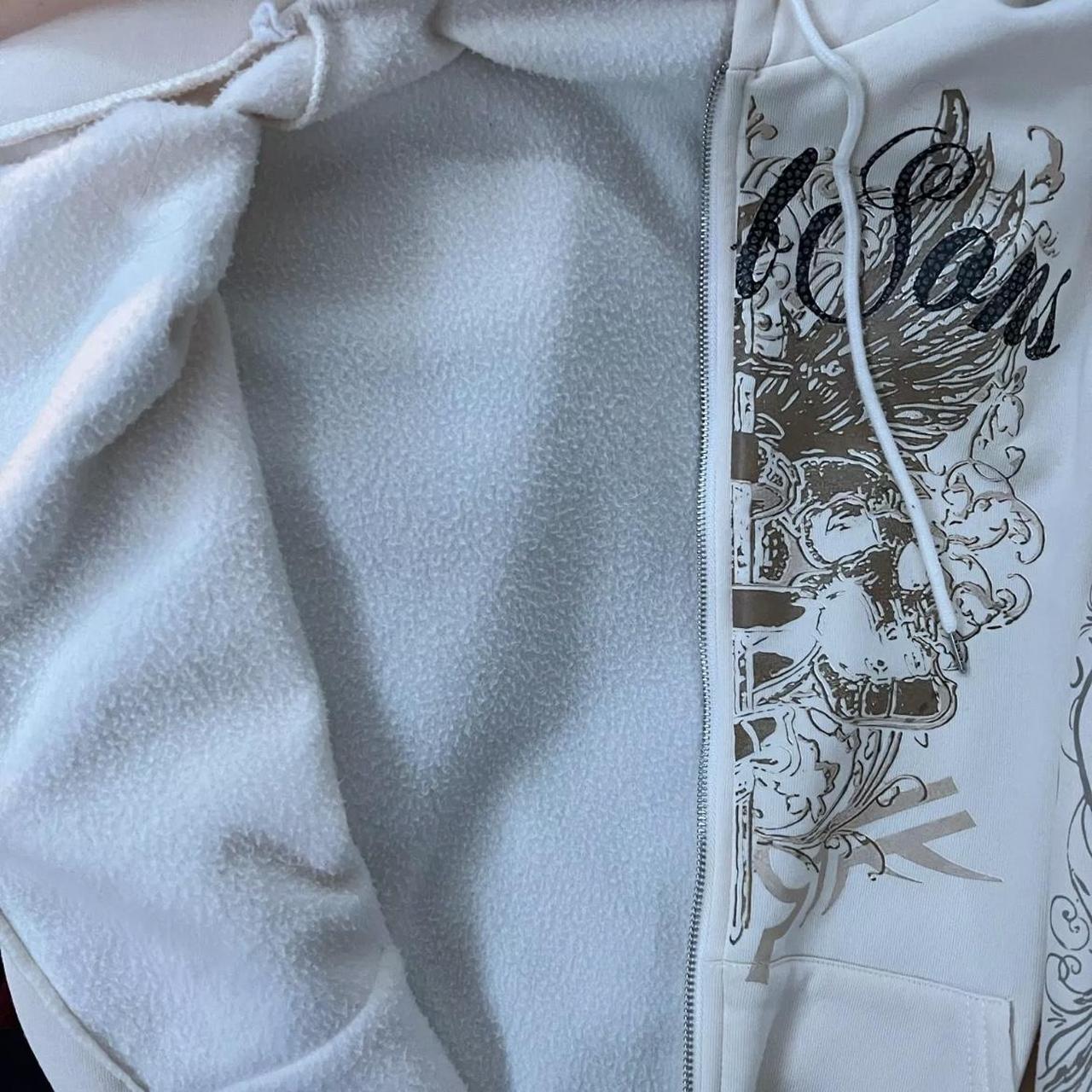 fallen sons fleece graphic hoodie *perfect condition* - Depop